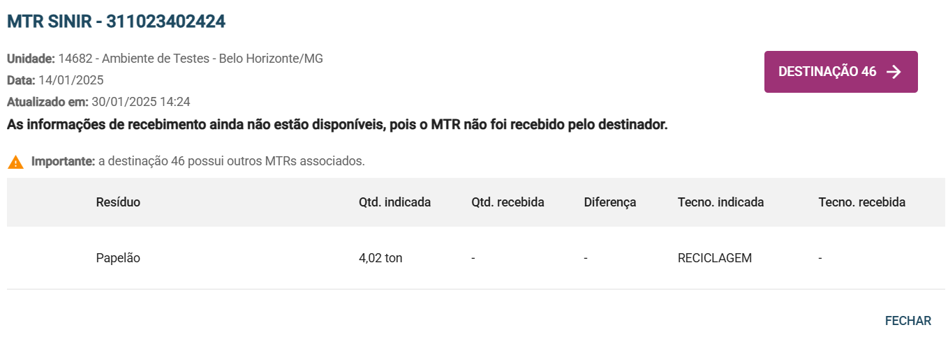 Como acompanhar o MTR e seus status? – Vertown